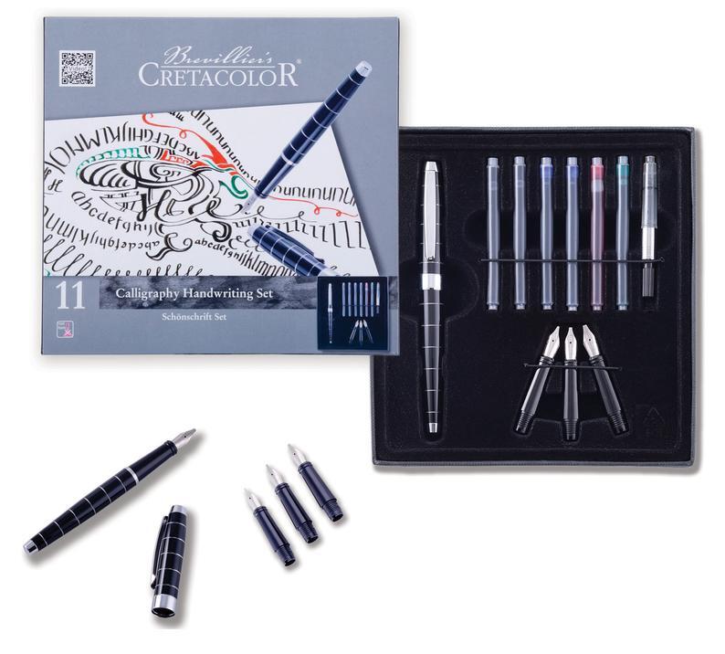 Cretacolor Calligraphy Handwriting Set 11pc Cretacolor Calligraphy Handwriting Set 11pc