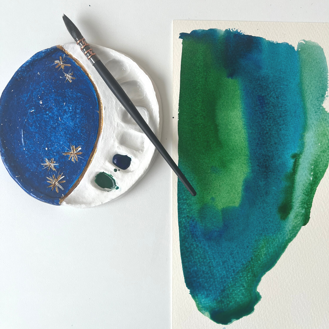 Art Shed Blog Sculpting and Modelling DIY Clay Paint Palette