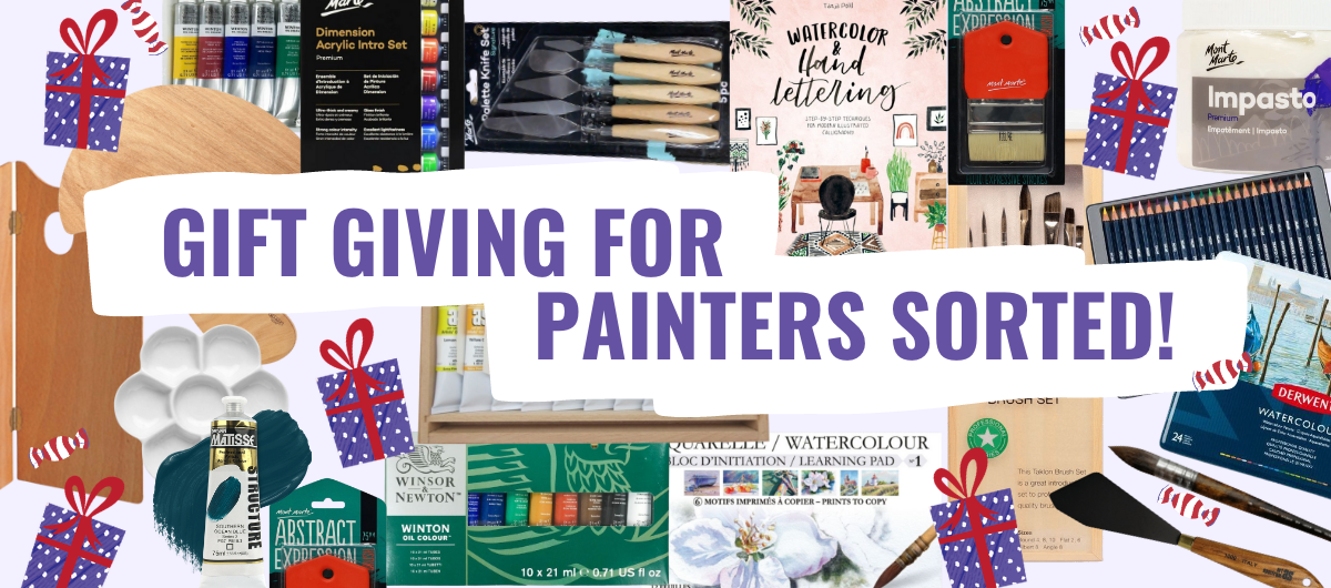 Gift ideas for painters and artists